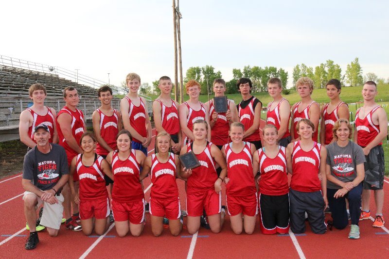 USD 399 - Tiger Track Teams Earn 3rd Place Plaques at NPL Meet